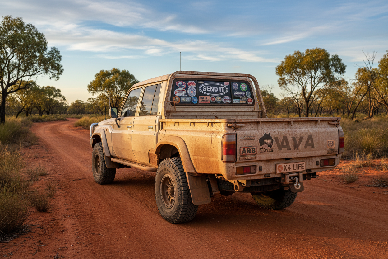 Best 4WD Stickers for Utes & Off-Road Vehicles Australia | Brisbane ...
