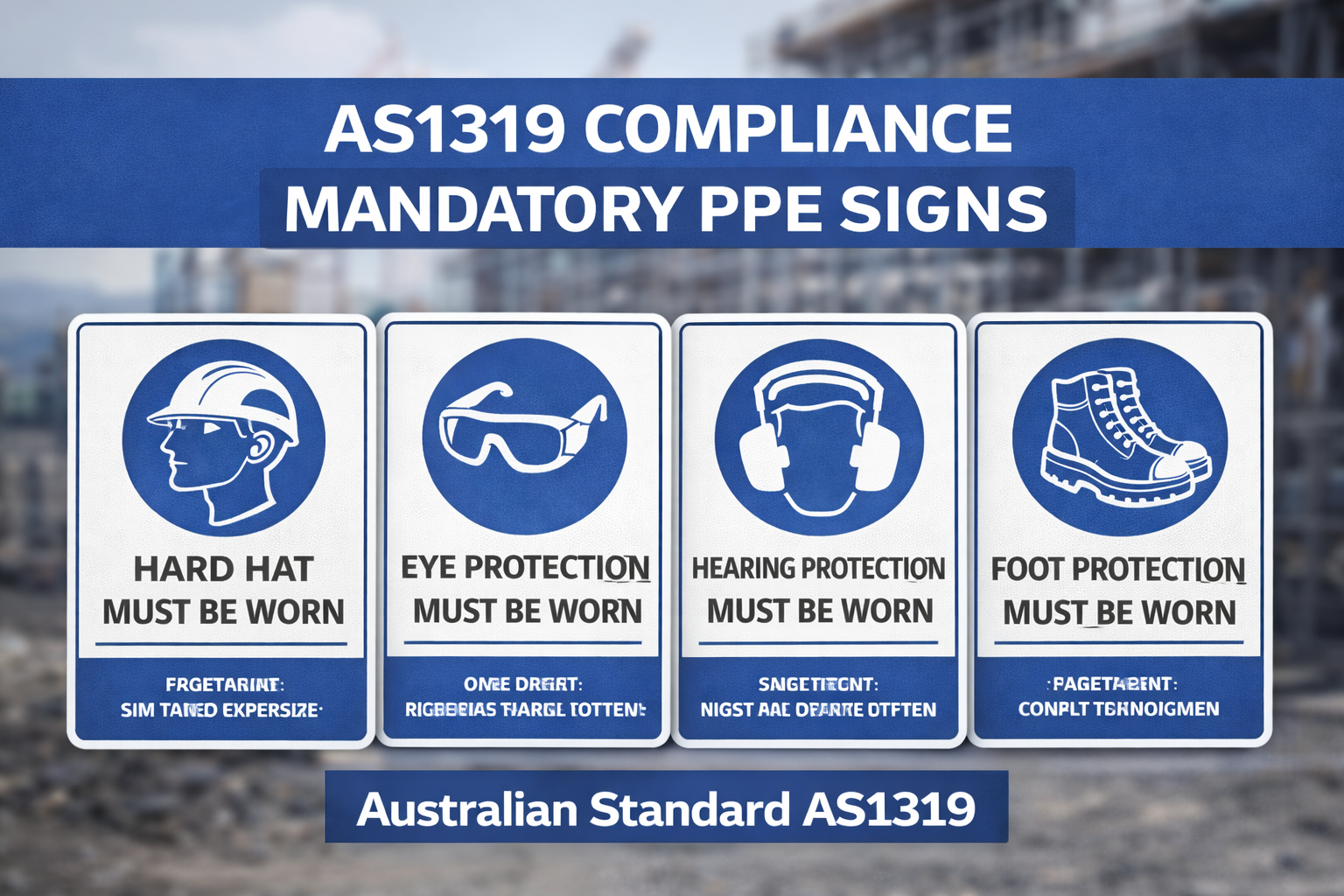 AS1319 Safety Sign Standards Australia | Compliance Guide 2026 – Stick-Dat