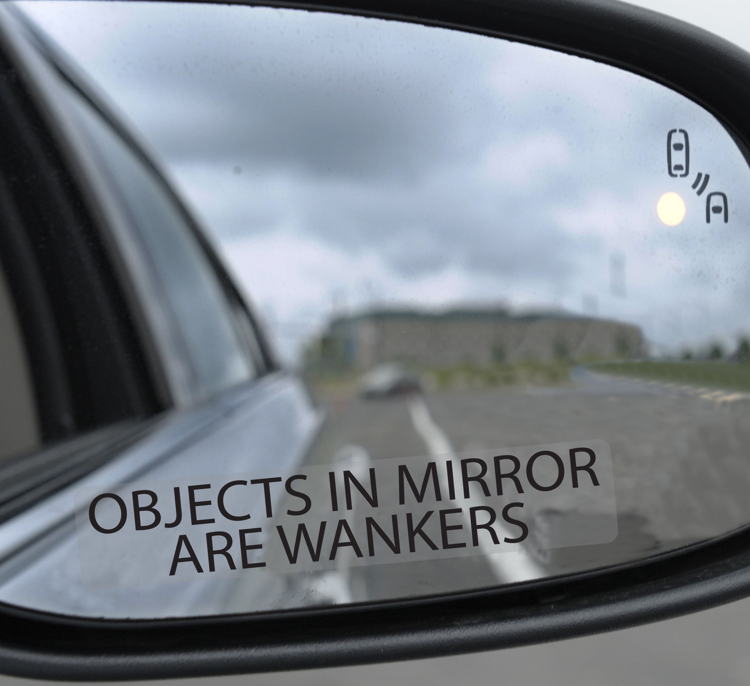 Objects in Mirror Stickers | Funny Car Decals | Aussie Made | Stick-Dat ...