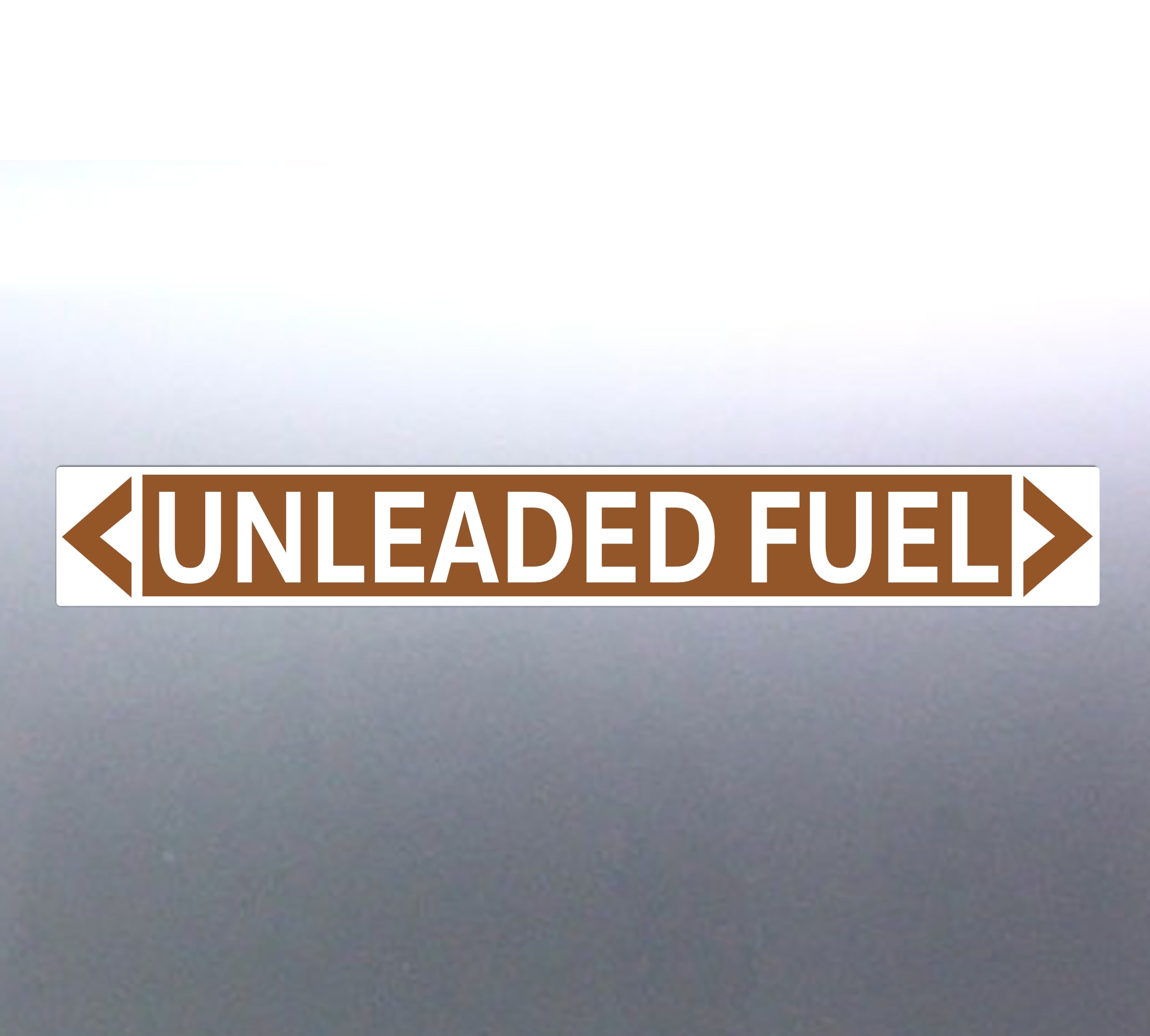 Unleaded Fuel Flow Direction Pipe Marker - Flammable Liquids Label | S ...